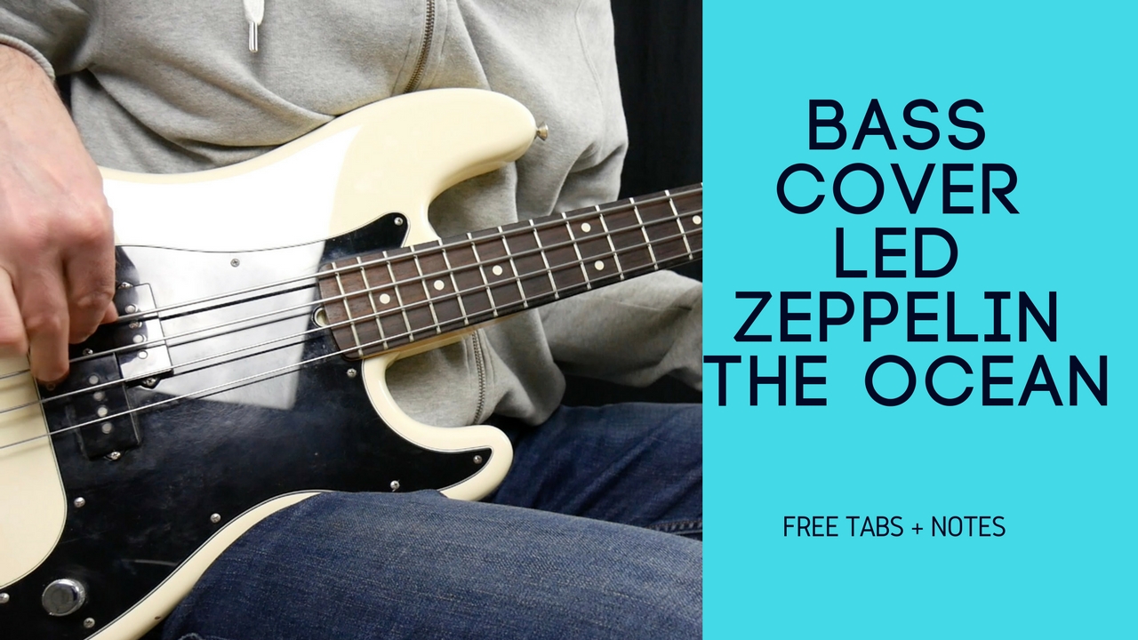 Led Zeppelin – The Ocean - ebass-lernen.de - Online Bass spielen lernen