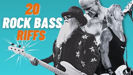 Die 20 besten Rock Bass Riffs